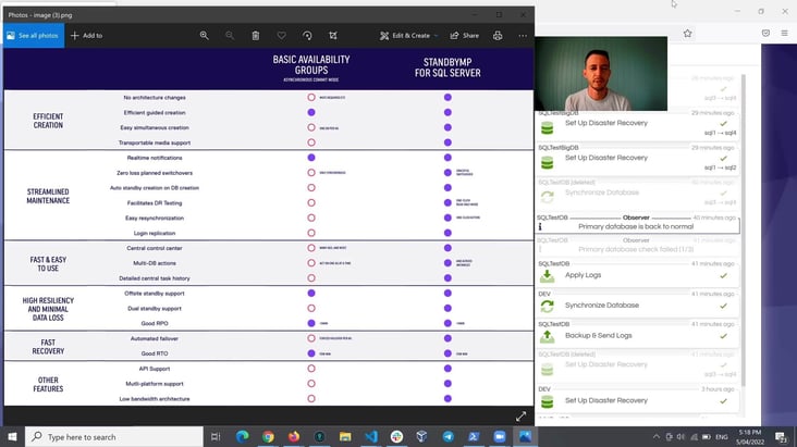 Standby MultiPlatform | Disaster Recovery Software | Dbvisit